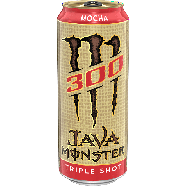 Java Monster, 300 Mocha, Coffee + Energy Drink, 15 fl oz, Single ...