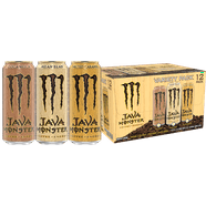 Bulk Pack - Java Monster Mean Bean, Coffee + Energy Drink, 15 fl oz (12 ...