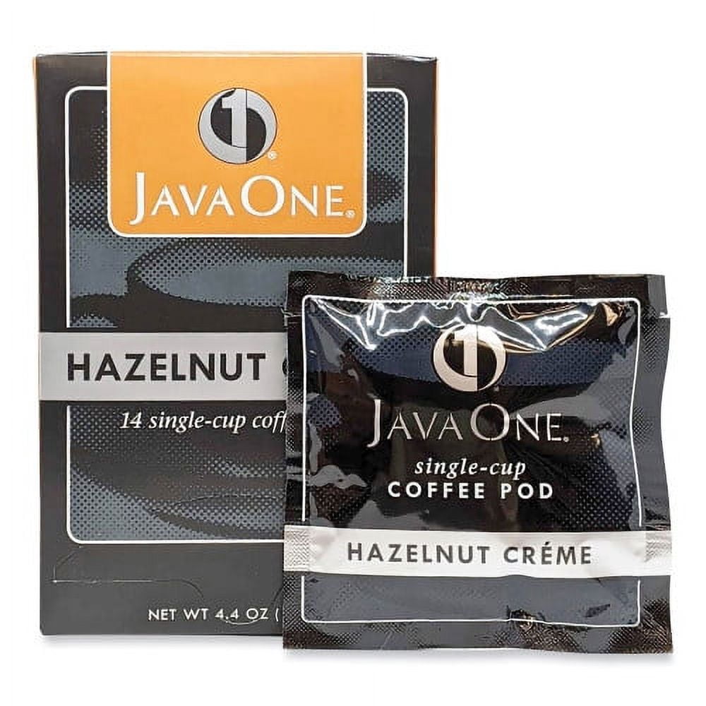 Java One Coffee Pods, Hazelnut Creme, Single Cup, 14/Box, Each ...