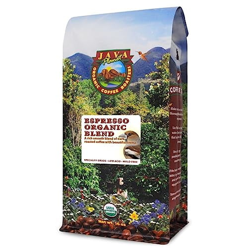 Java Planet Organic, Espresso Blend, Smooth Full Flavored Organic ...