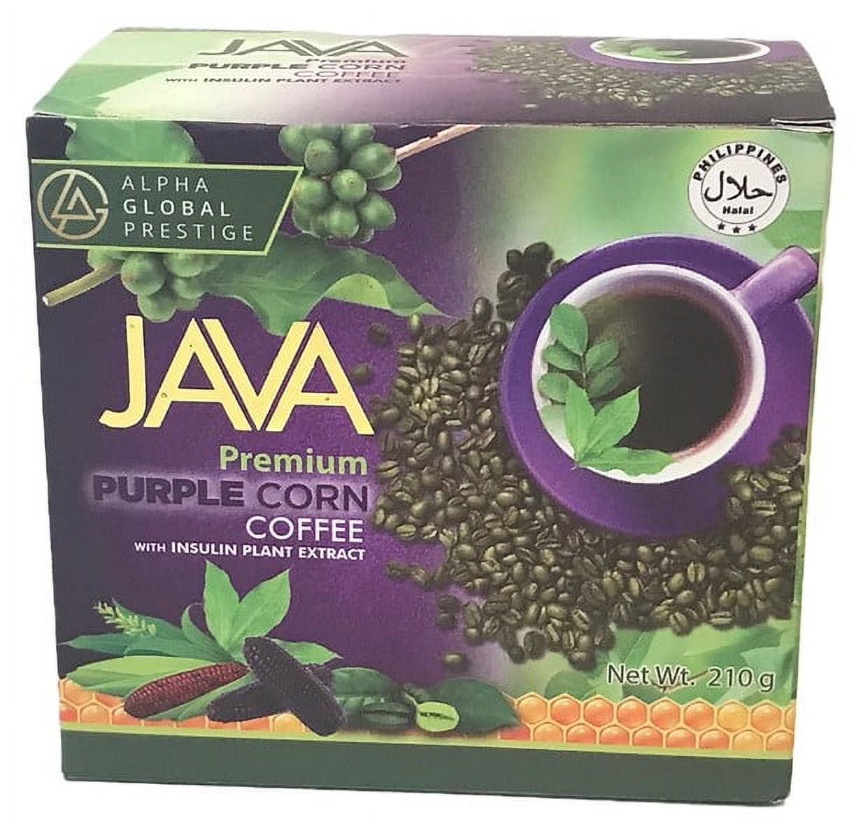 Java Premium Purple Corn Coffee with Insulin Plant Extract - Energy ...