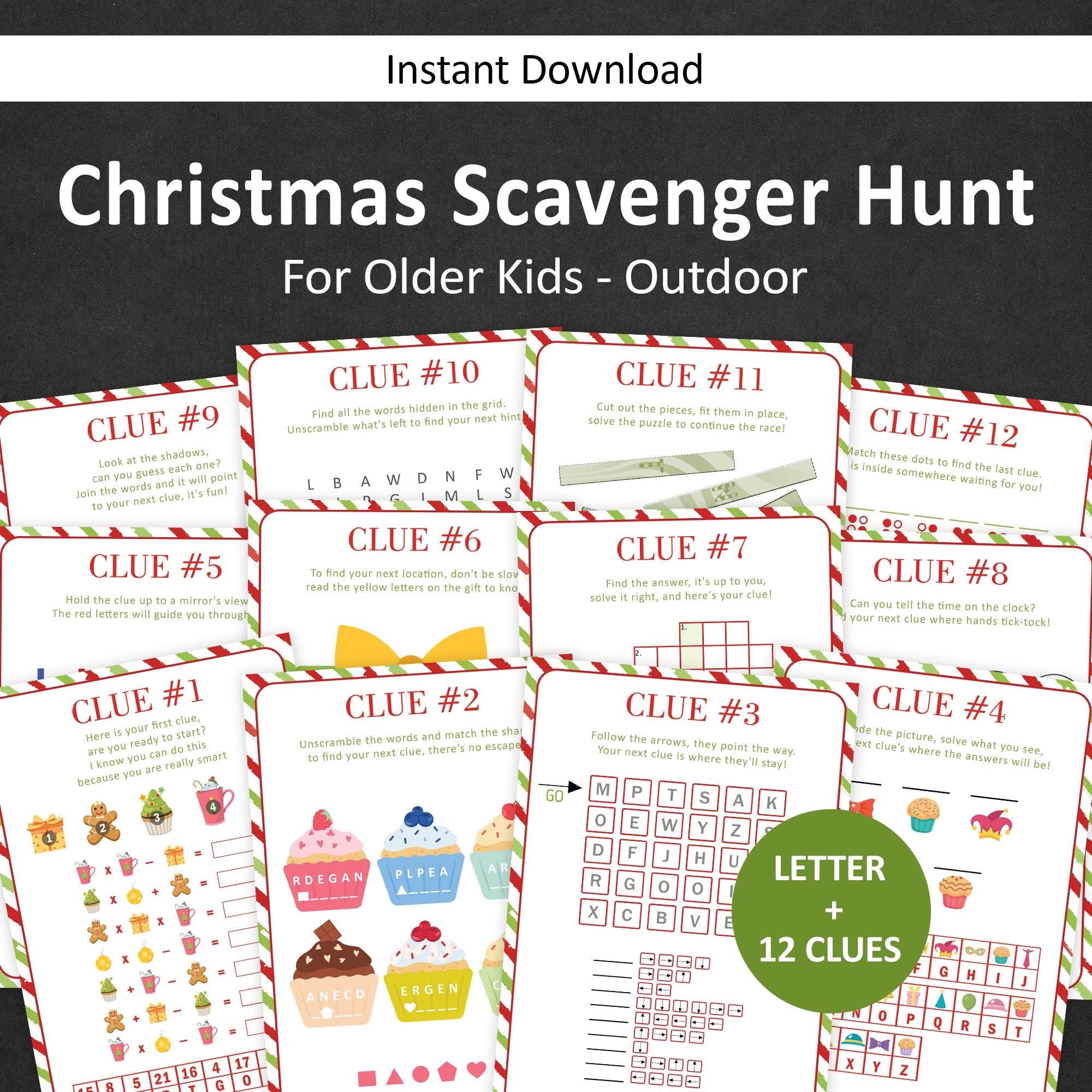JavaC Christmas Scavenger Hunt For Teens Christmas Scavenger Hunt For ...