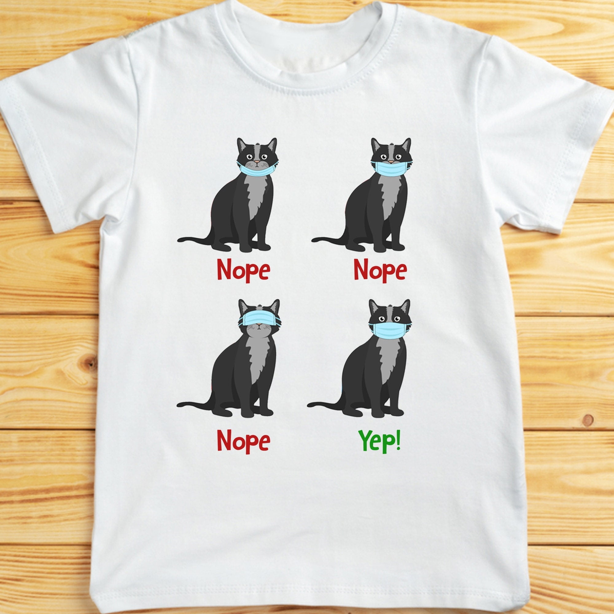 JavaC How To Wear Mask Properly Funny Cat Kitten Trending Tshirt ...