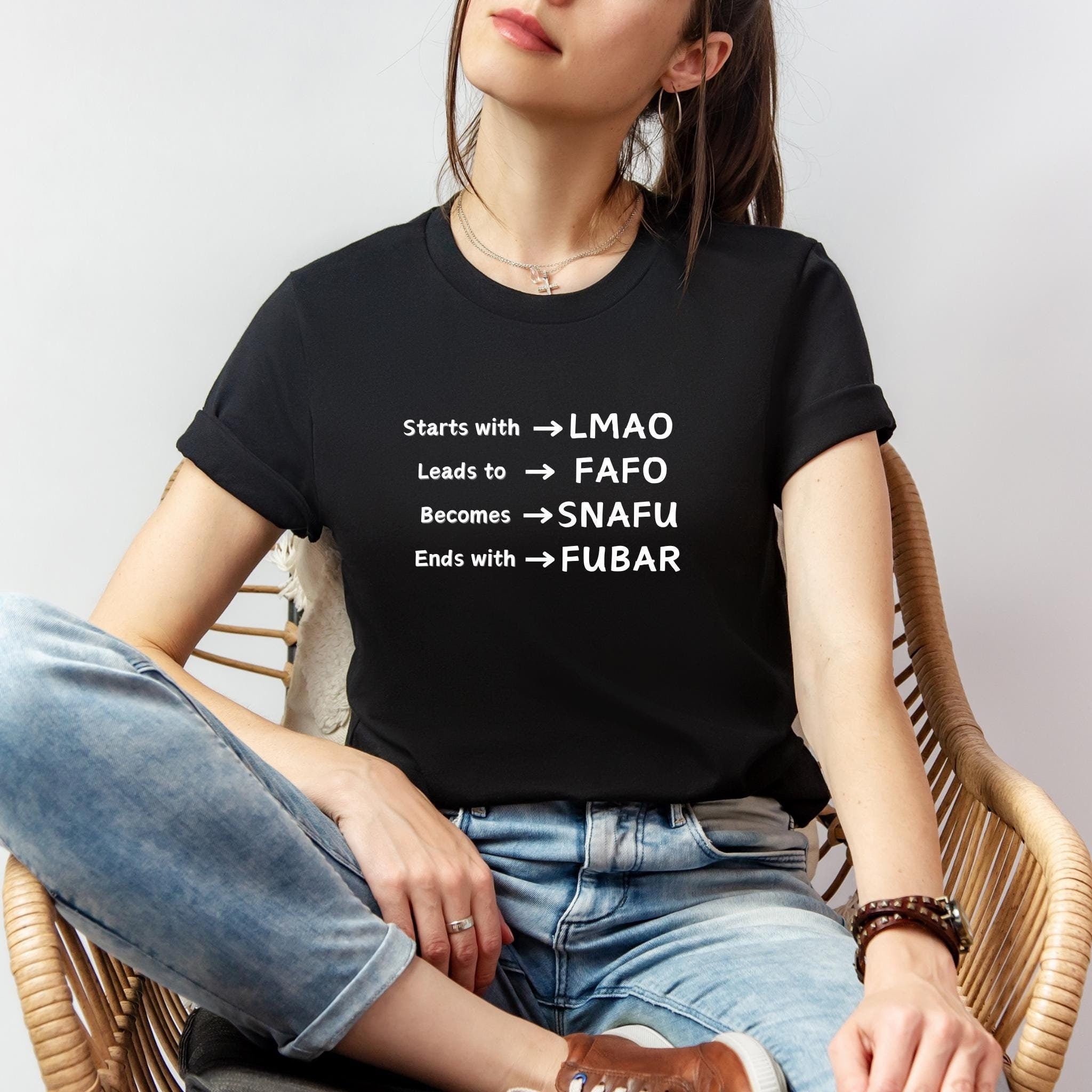 JavaC LMAO, FAFO, SNAFu, FUBAR, Funny Sayings, fubar shirt, snafu shirt ...