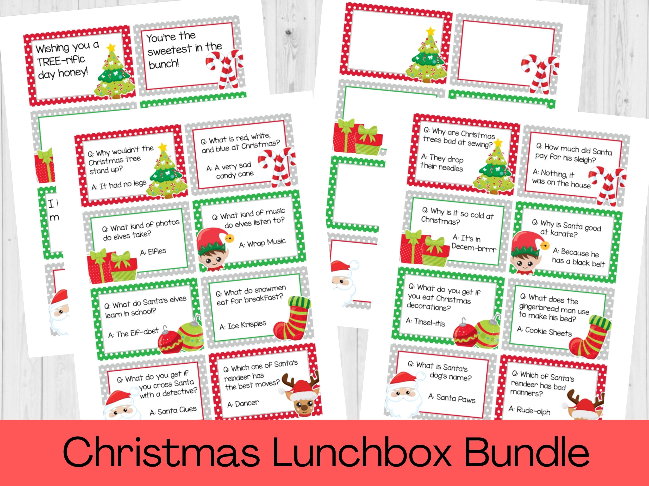 JavaC Printable Version Christmas Lunchbox Jokes + Notes Printable ...