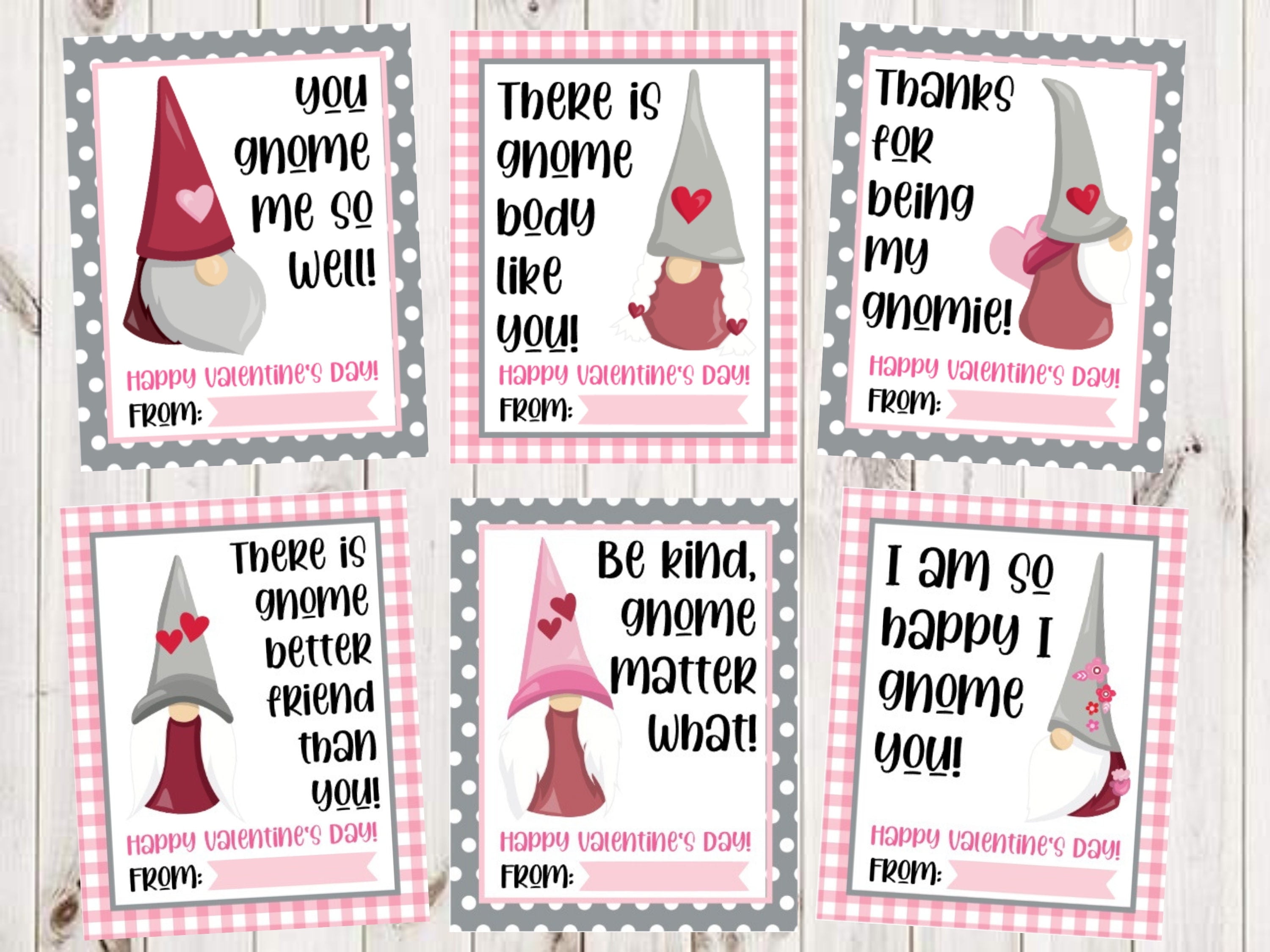 JavaC Printable Version - Gnome Valentine Card Printable - Printable ...