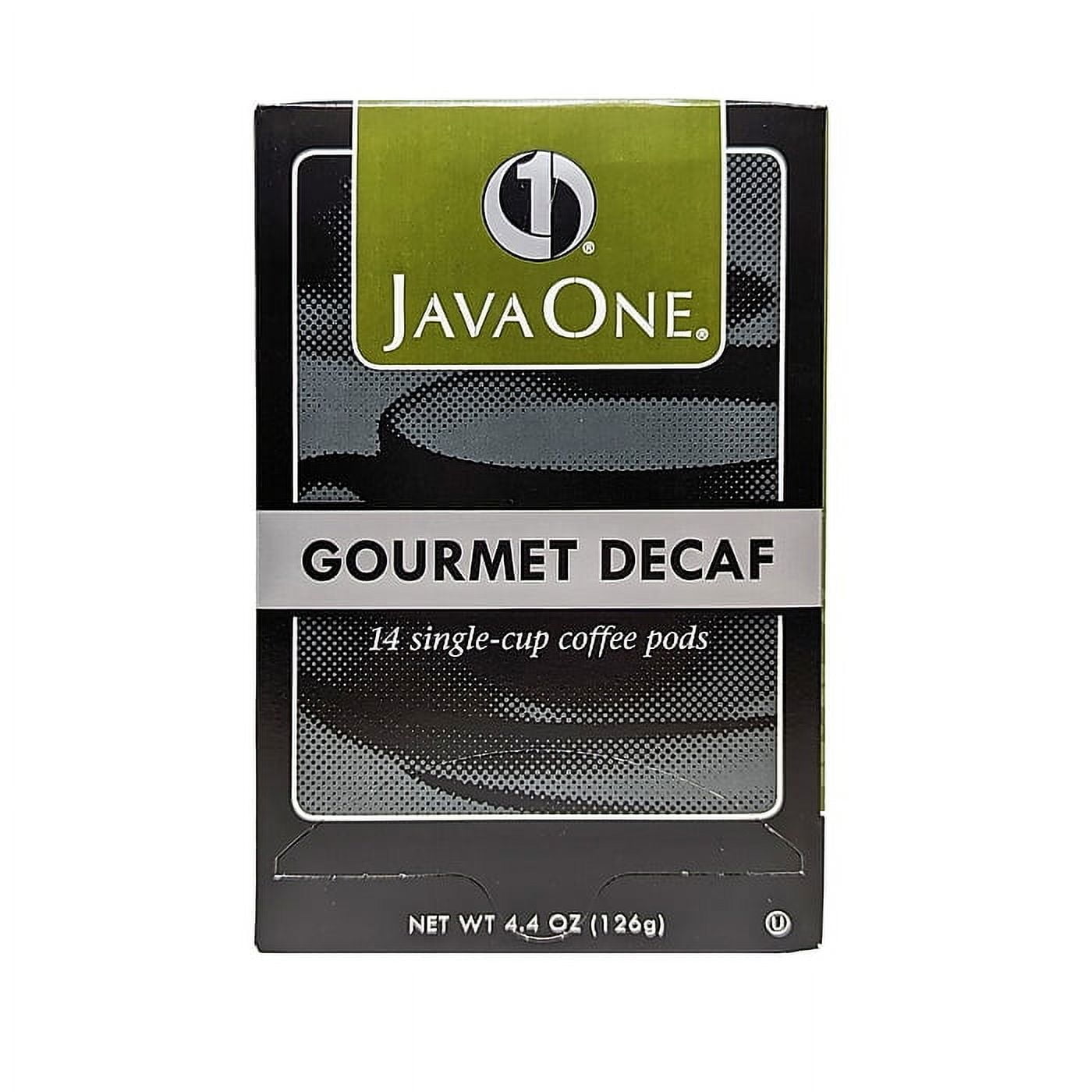 JavaOne Gourmet Decaf Coffee Freshpack, Light Roast, 84 ct Pack of 3 ...