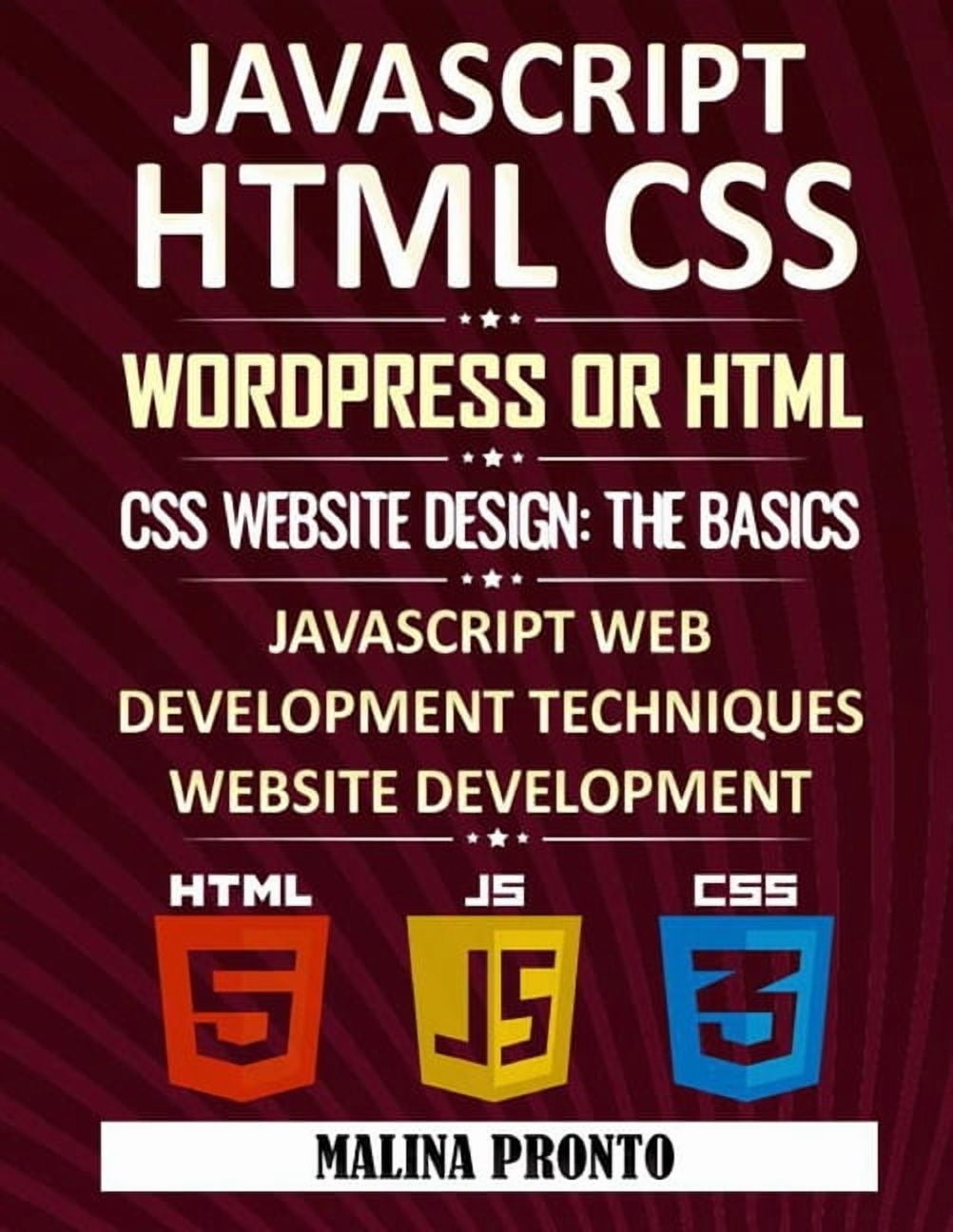 Javascript & HTML CSS: WordPress Or HTML: CSS Website Design: The ...