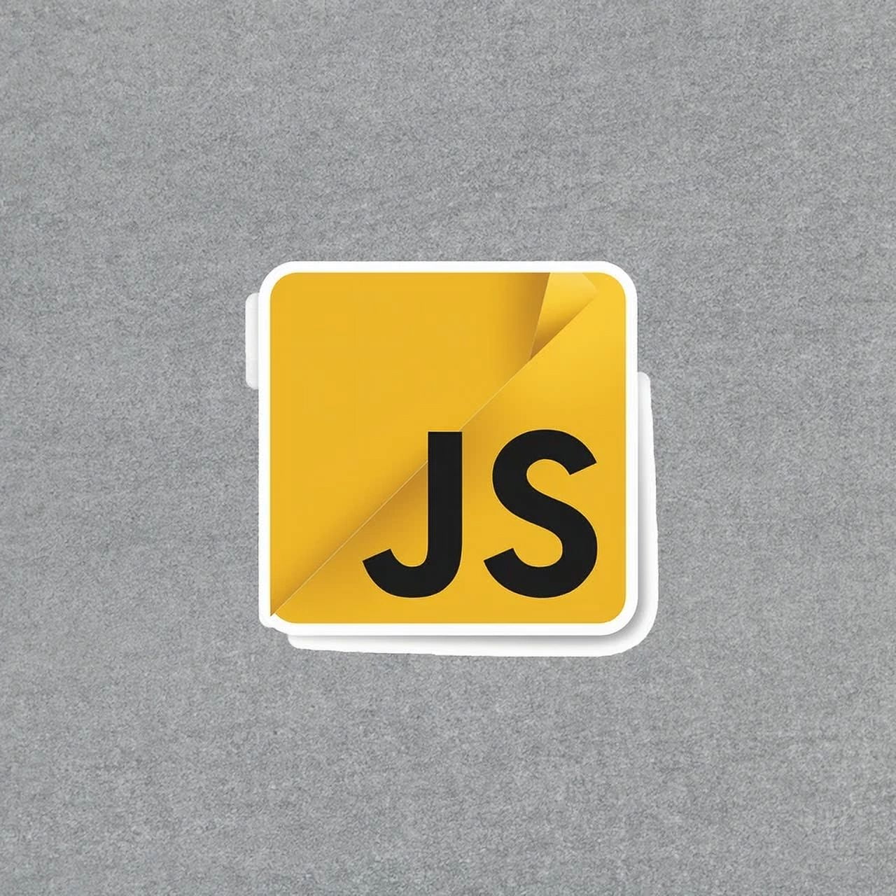 Javascript Js Programming Language Yellow Sticker For Codersphone Decal Water Bottle Stickers ...