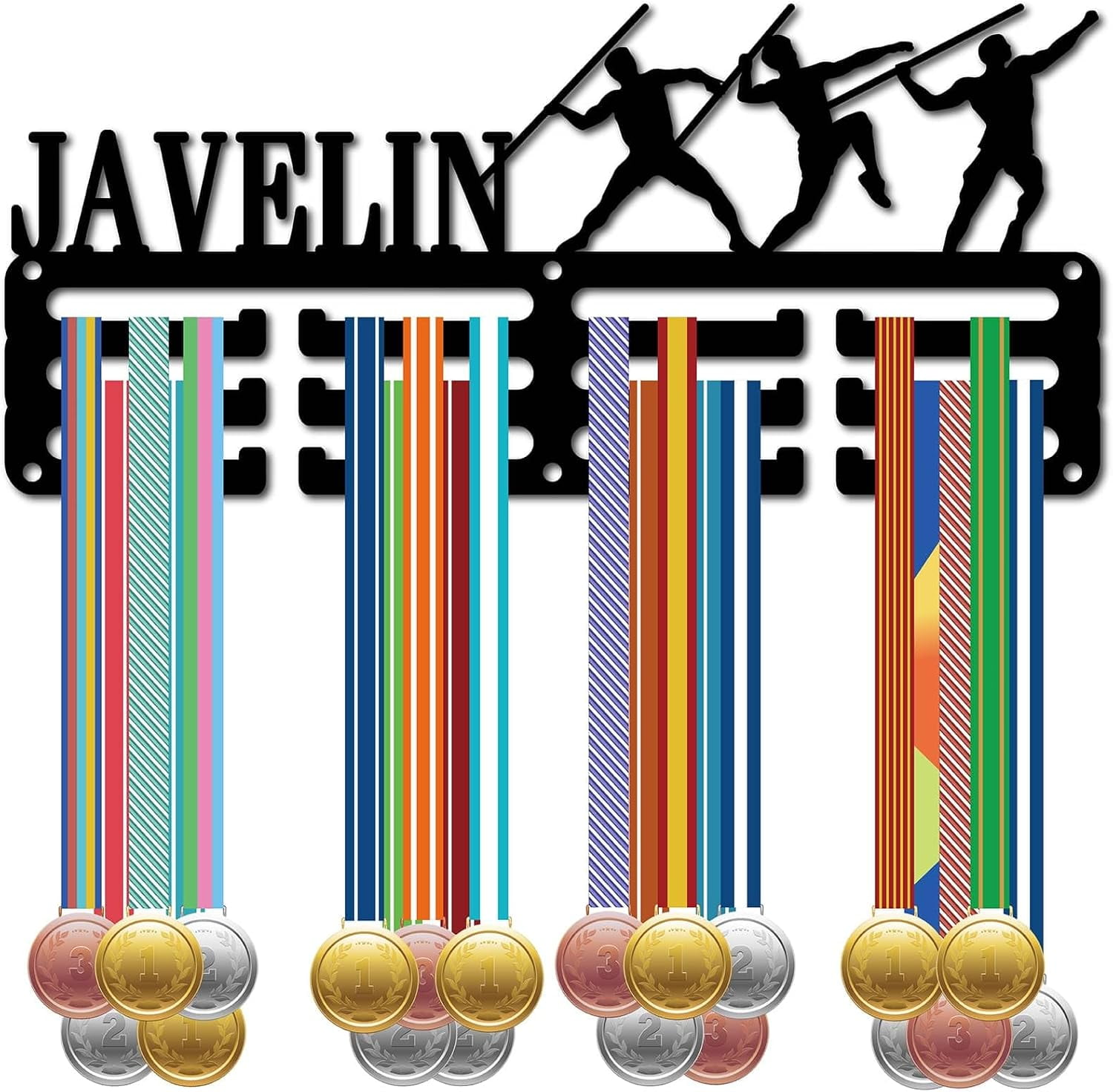 Javelin Medal Holder Javelin Medal Hanger Display Rack Sports Metal ...