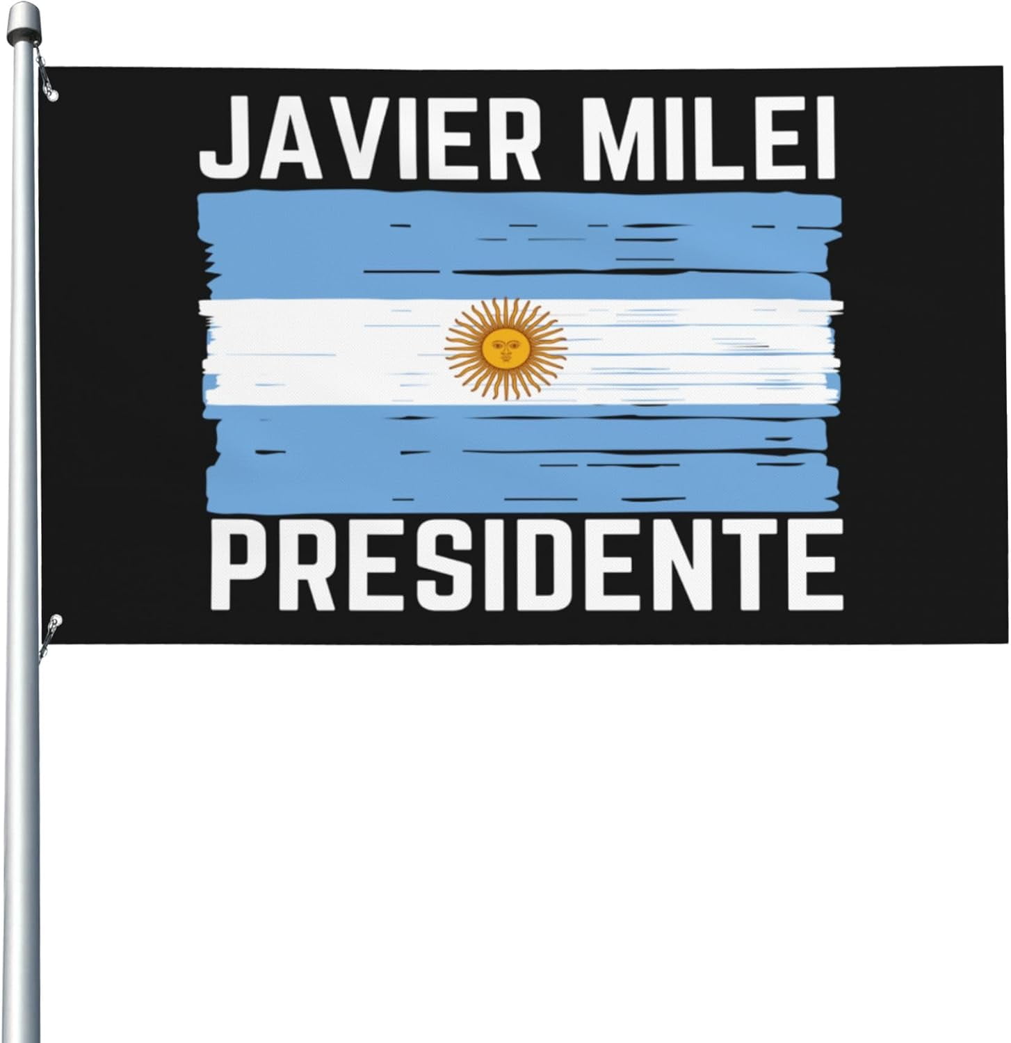 Javier-Milei Presidente Flag 3x5 Javier-Milei 2023 Flag Libertarian ...