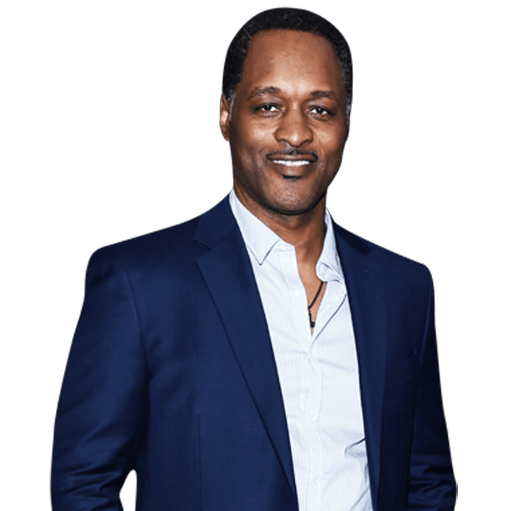 Javon Johnson (Blue Suit) Half Body Buddy Cutout - Walmart.com