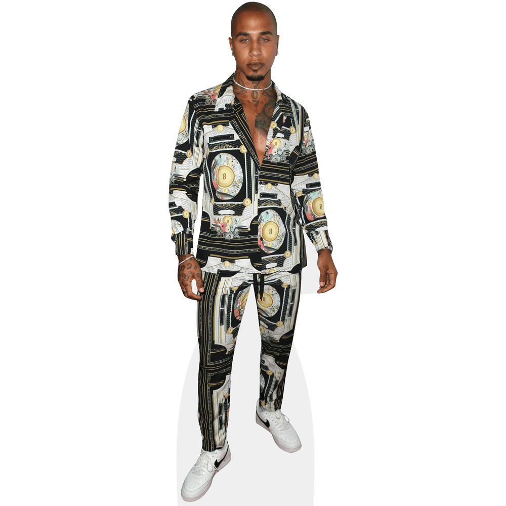 Javonte Rose (Pattern Outfit) Mini Cardboard Cutout Standee - Walmart.com