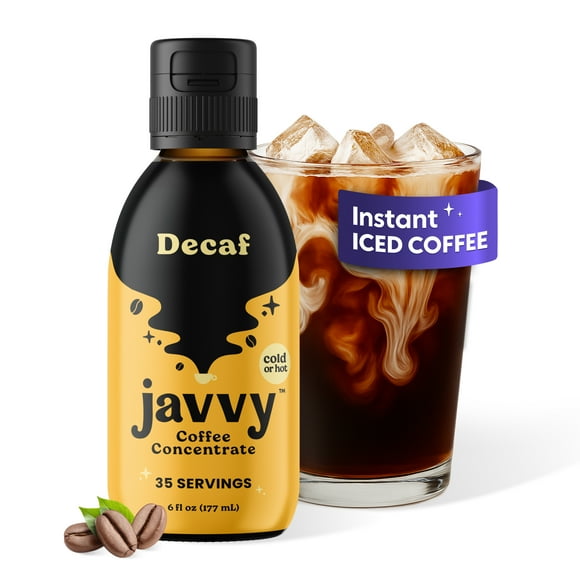 Decaf Cold Brew Concentrates and Coffee Products for Refreshing Drinks