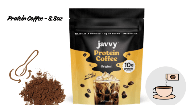 Javvy Original Instant Protein Coffee, 8.8 oz - Walmart.com