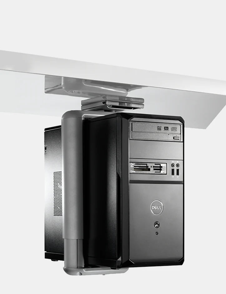 Jaw CPU Holder- Stand Universal PC Case Holder, Under Desk and Wall ...