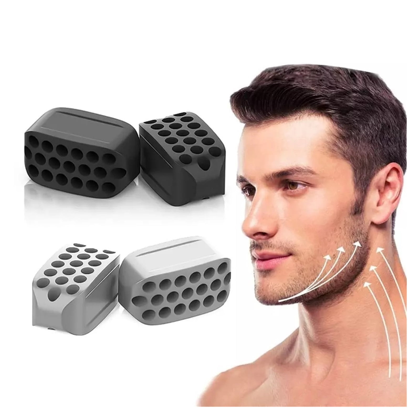 Jaw Exerciser Face Masseter Muscle Silicone Exerciser Plastic Face ...