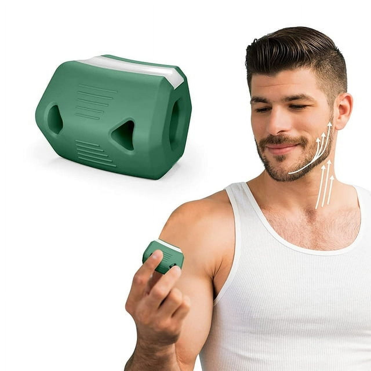 Jaw Exerciser for Men & Woomen, Jawline Exerciser,Powerful Facial ...