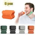 Jaw Facial Trainer 8pcs,Jademall Face and Neck Exerciser, Jawline ...