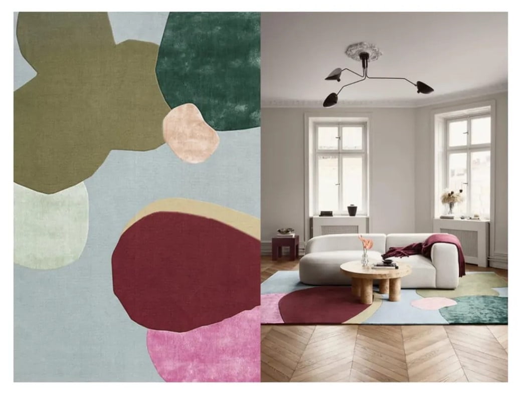 Jawa collection Handmade Modern Abstract Design Hand Tufted Area Rug ...