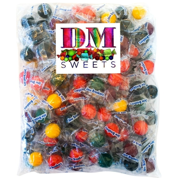 Jawbreakers Hard Candy - BCF26 2 lbs of Assorted Sweet Fruit Flavored ...