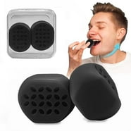 Jaw Facial Trainer 8pcs, Jademall Face and Neck Exerciser, Jawline ...