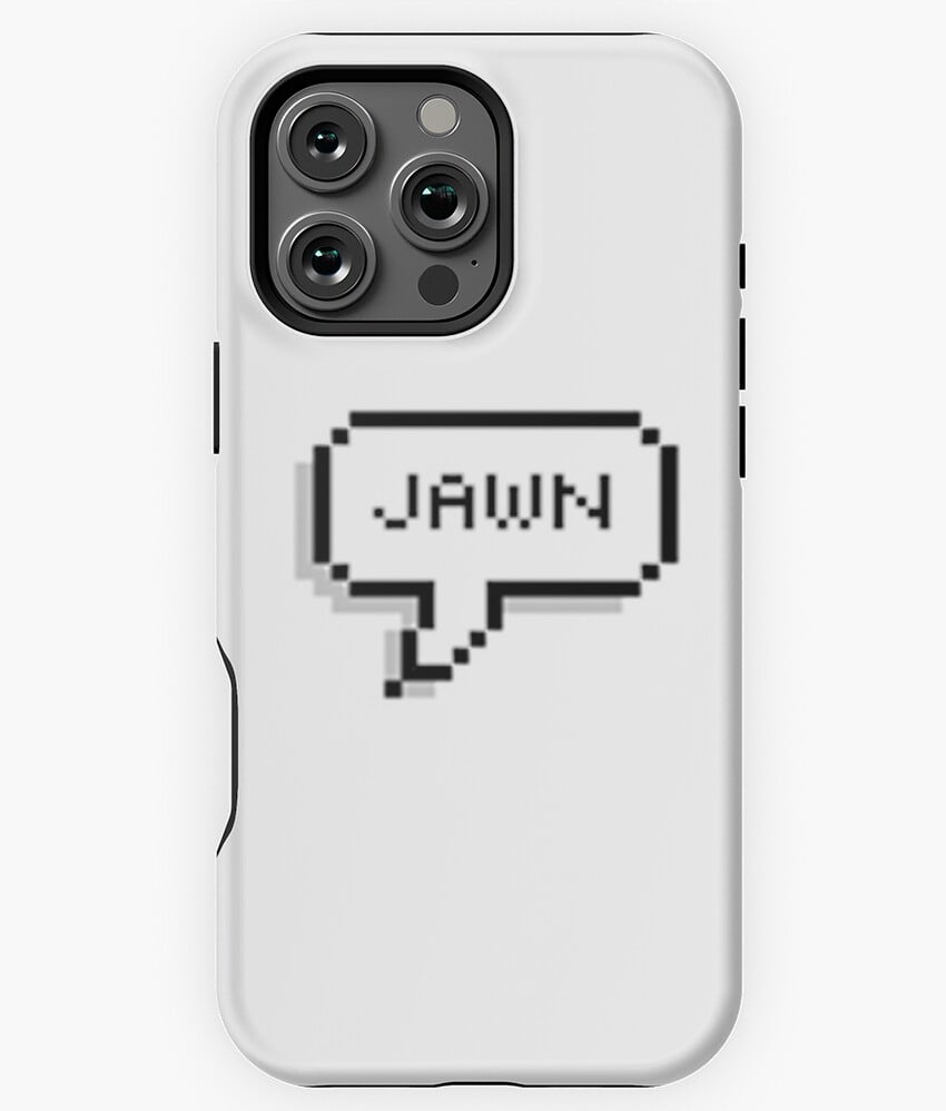 Jawn Philly Slang Typography N3809 Phone Case for iPhone 17 16 15 14 13 ...