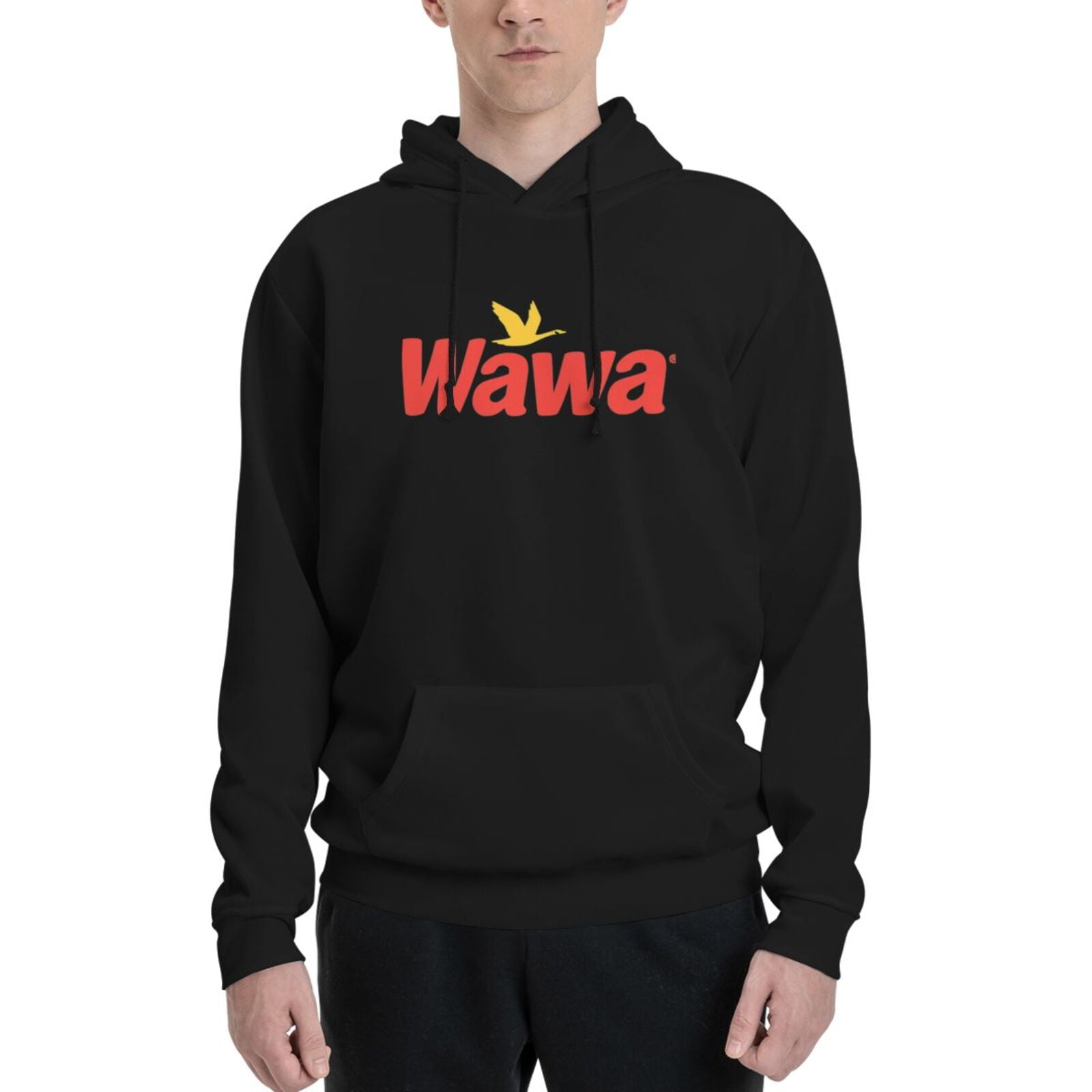 Jawn Wawa Men's Long Sleeve Casual Hoodie Pullover Hooded Sweatshirt ...