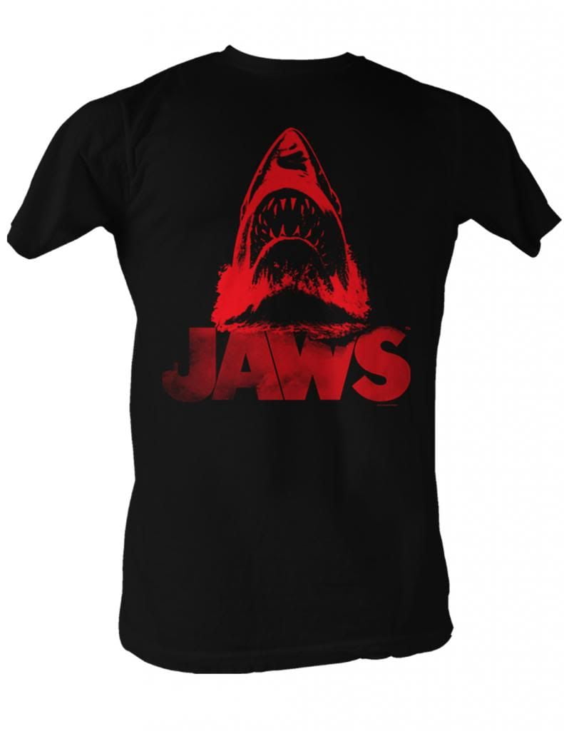 Jaws Red J Black Adult T-Shirt 5Xl - Walmart.com