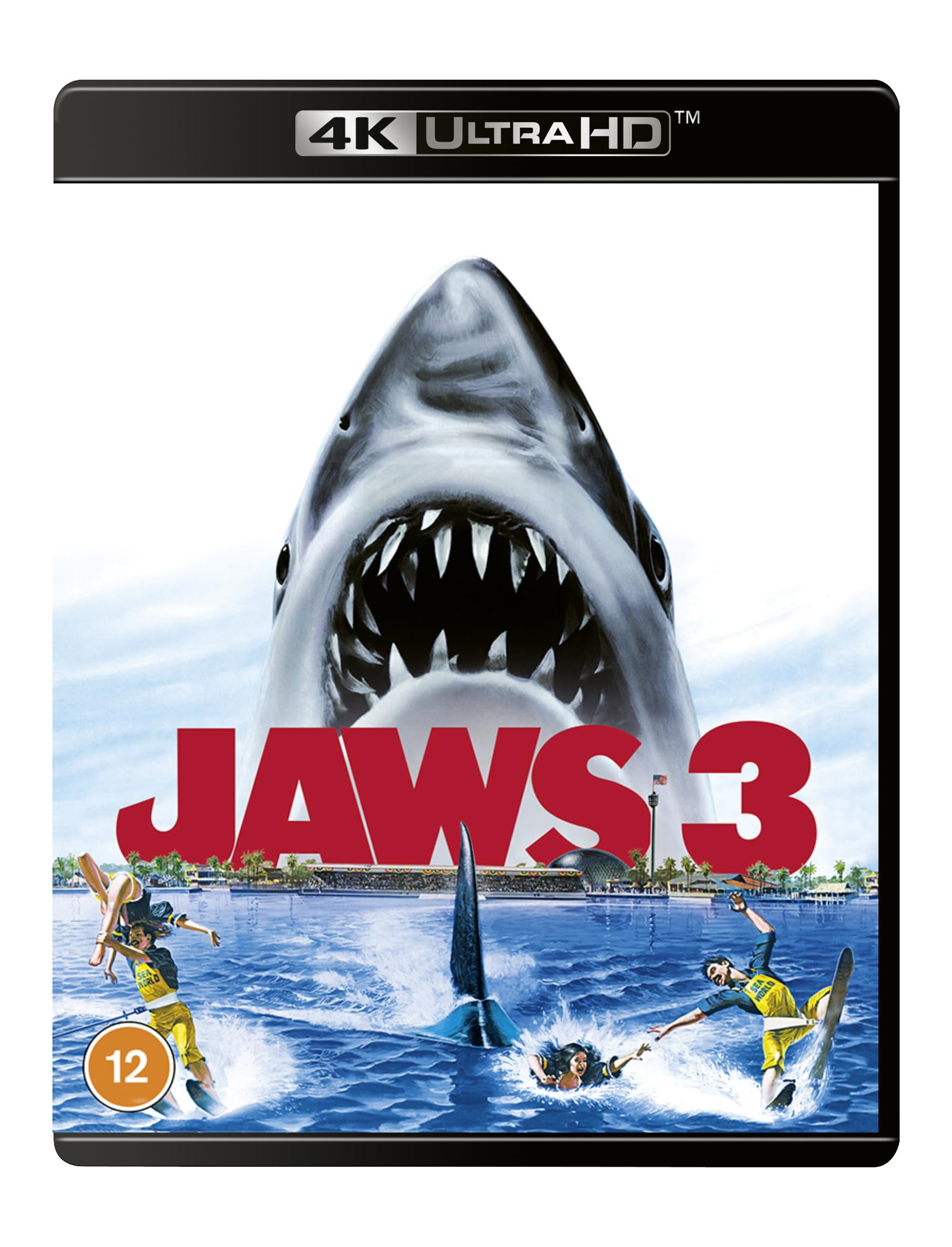 Jaws 3 (4K Ultra HD) Lea Thompson Simon MacCorkindale Bess Armstrong P ...