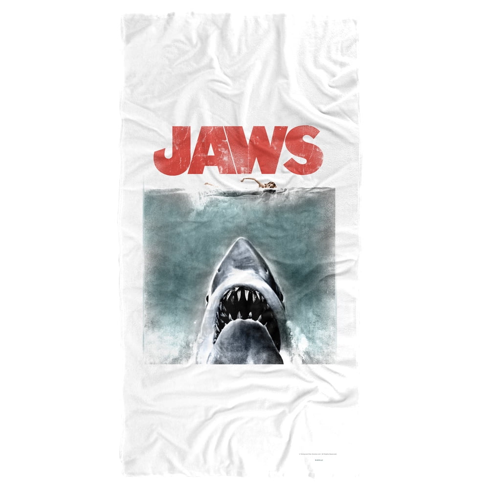 Jaws, 30"x60" Classic Poster Beach Towel - Walmart.com