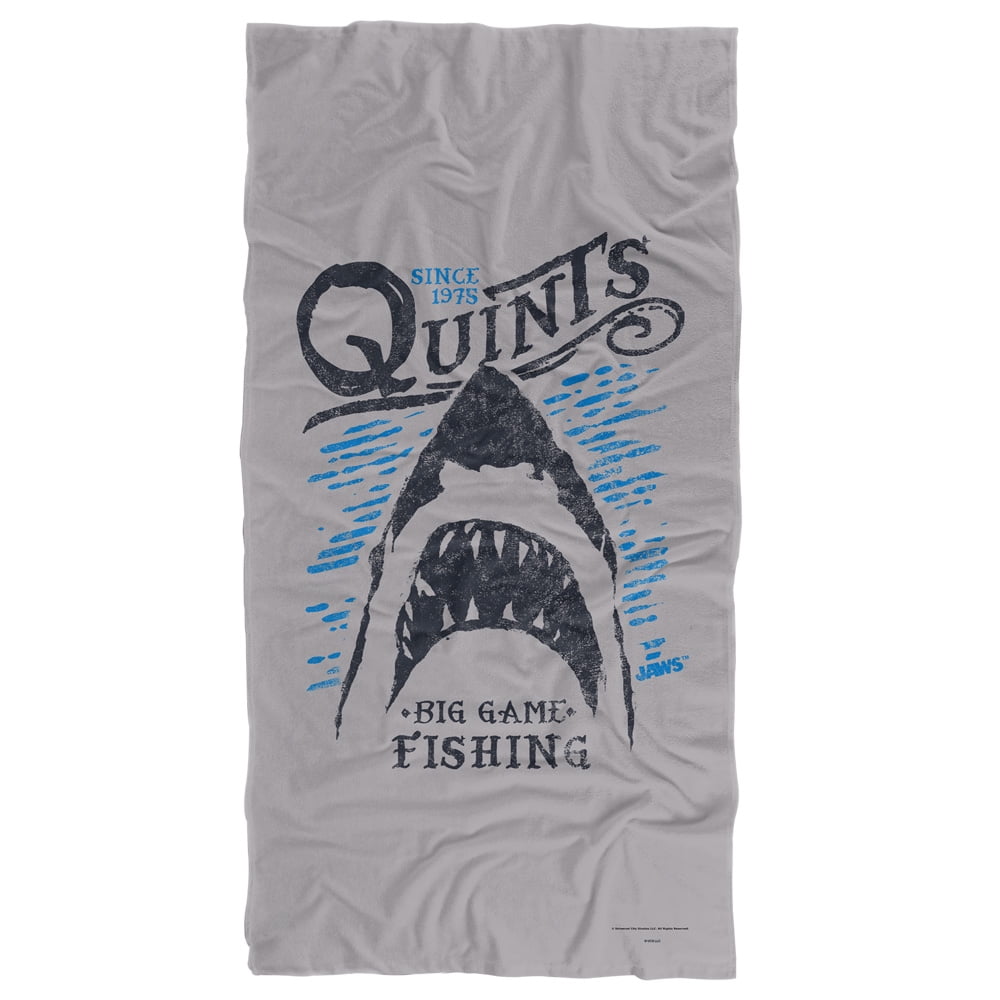 Jaws, 30"x60" Quints Big Game Fishing Beach Towel - Walmart.com