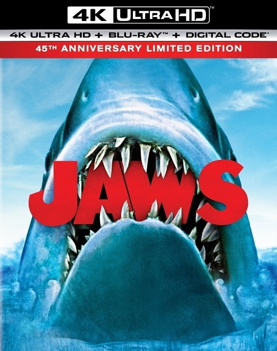 Jaws 45th Anniversary Edition - Action & Adventure (4K, Blu-ray ...