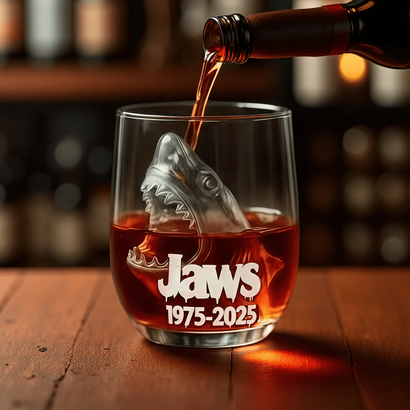 Jaws 50th Anniversary Limited Edition Whiskey Decanter Set - Collector ...