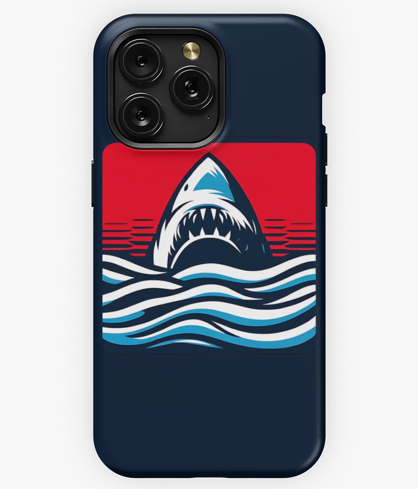 Jaws Alternative Logo Shark Movie Minimalist A11855 Phone Case for ...