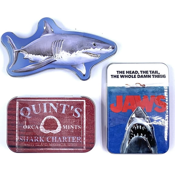 Jaws Collectible Candy Tin Bundle MDA05 - Three (3) Tins filled with 3 ...