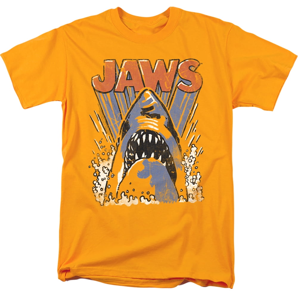 Jaws Comic Splash Unisex Adult T-Shirt, Gold, Medium - Walmart.com