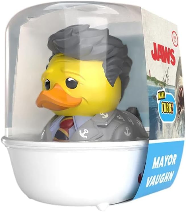 TUBBZ Mini: Jaws - Mayor Vaughn Cosplaying Rubber Duck Vinyl Figure ...