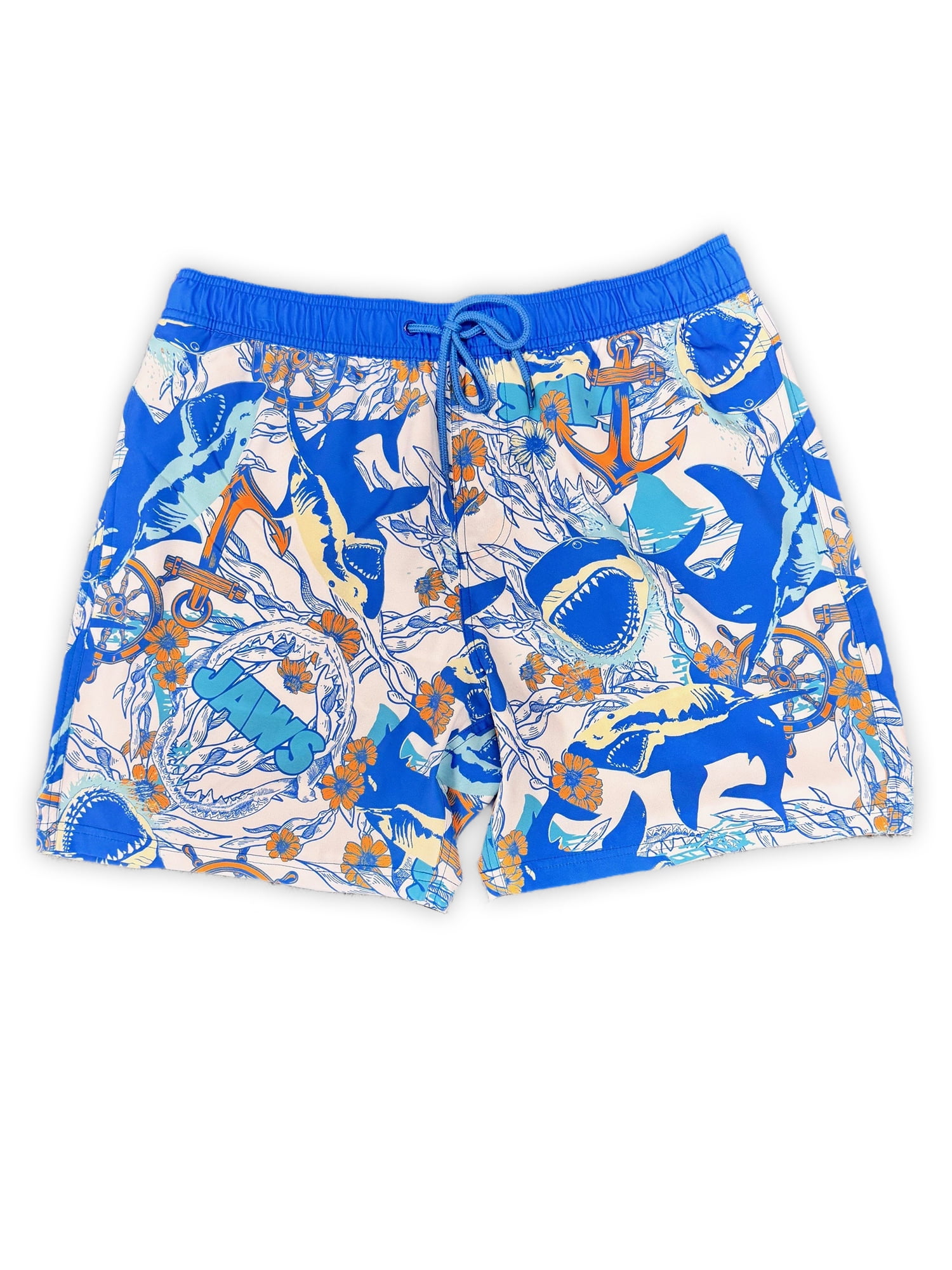 Jaws Men's & Big Men's Graphic Swim Shorts, Sizes S-3XL - Walmart.com