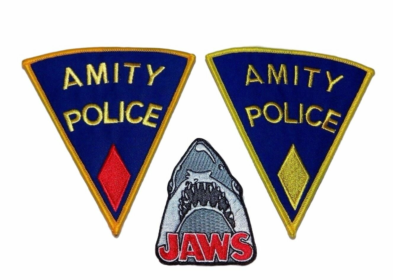 Jaws Movie Uniform/Costume Cosplay Patch Set of 3 - Walmart.com