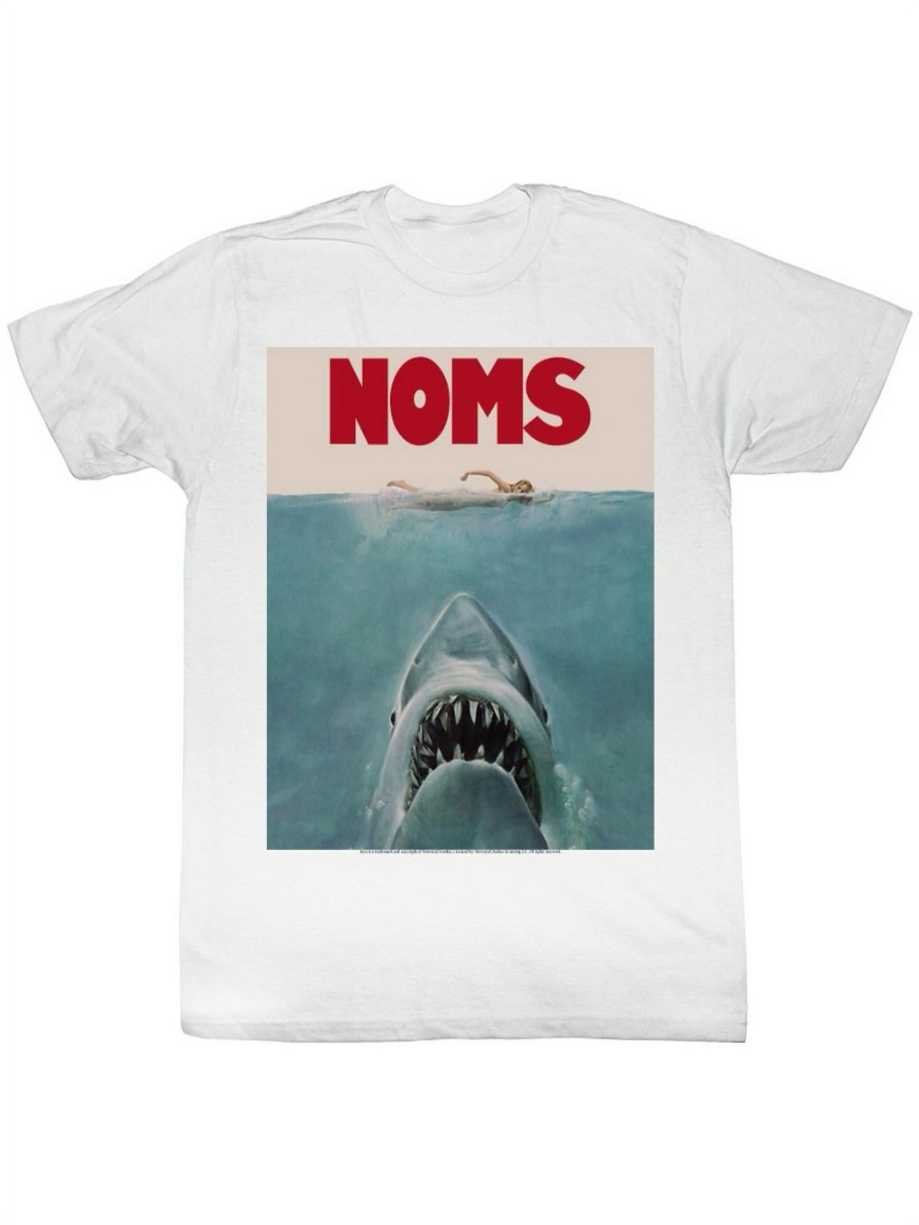 Jaws Noms Adult T-Shirt Tee - Walmart.com