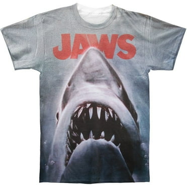 Jaws 1975 Royal Adult T-Shirt - Walmart.com