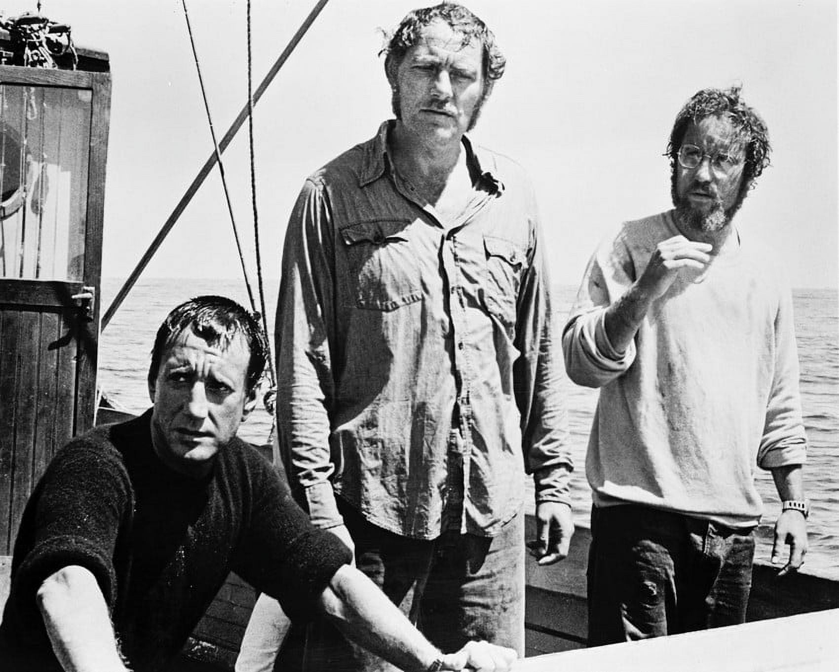 Jaws Robert Shaw Roy Scheider Richard Dreyfuss 24x36 Classic Hollywood ...