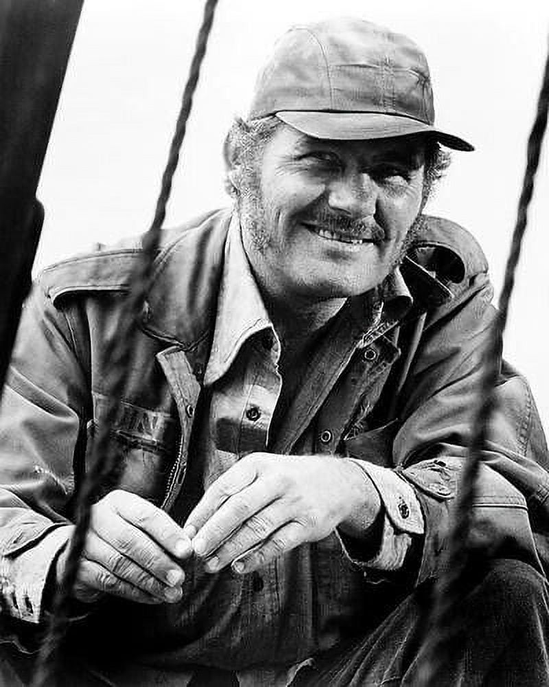 Jaws Robert Shaw classic smile as Quint 8x10 inch photo - Walmart.com