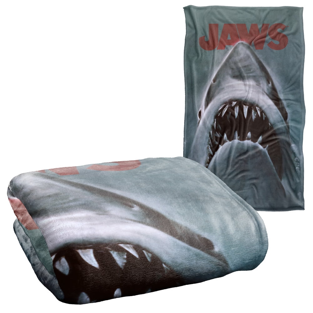 Jaws Shark Silky Touch Super Soft Throw Blanket 36" x 58" - Walmart.com