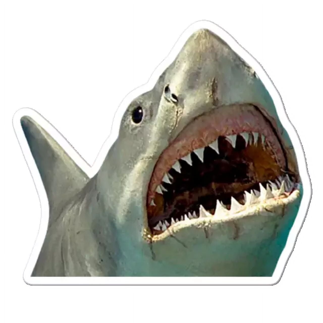 Jaws Shark Sticker Halloween Fish Phone Decal Water Bottle Stickers Car ...