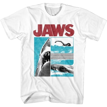 Jaws 1975 Royal Adult T-Shirt - Walmart.com