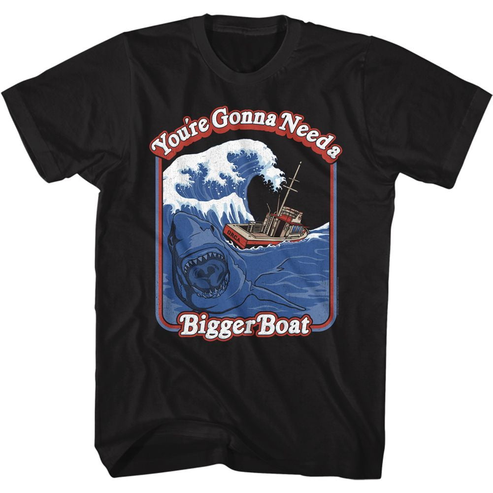 Jaws Storybook Bigger Boat Black Adult T-Shirt 6Xl - Walmart.com