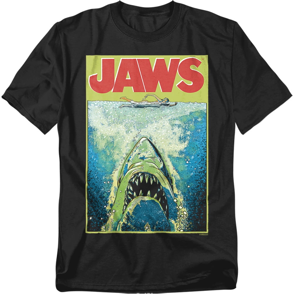 Jaws T-Shirt Bright Jaws Unisex Graphic Tee For Men & Women - Walmart.com