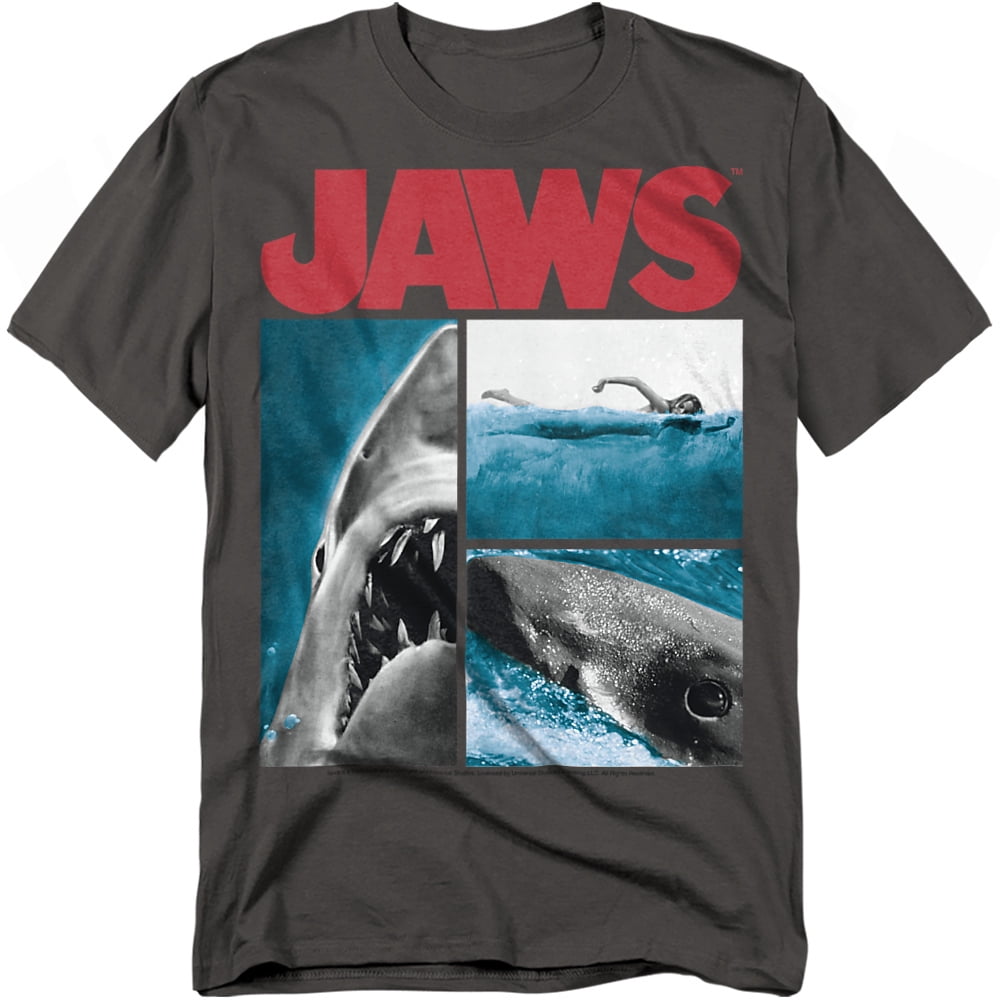 Jaws T-Shirt Instajaws Unisex Graphic Tee For Men & Women - Walmart.com